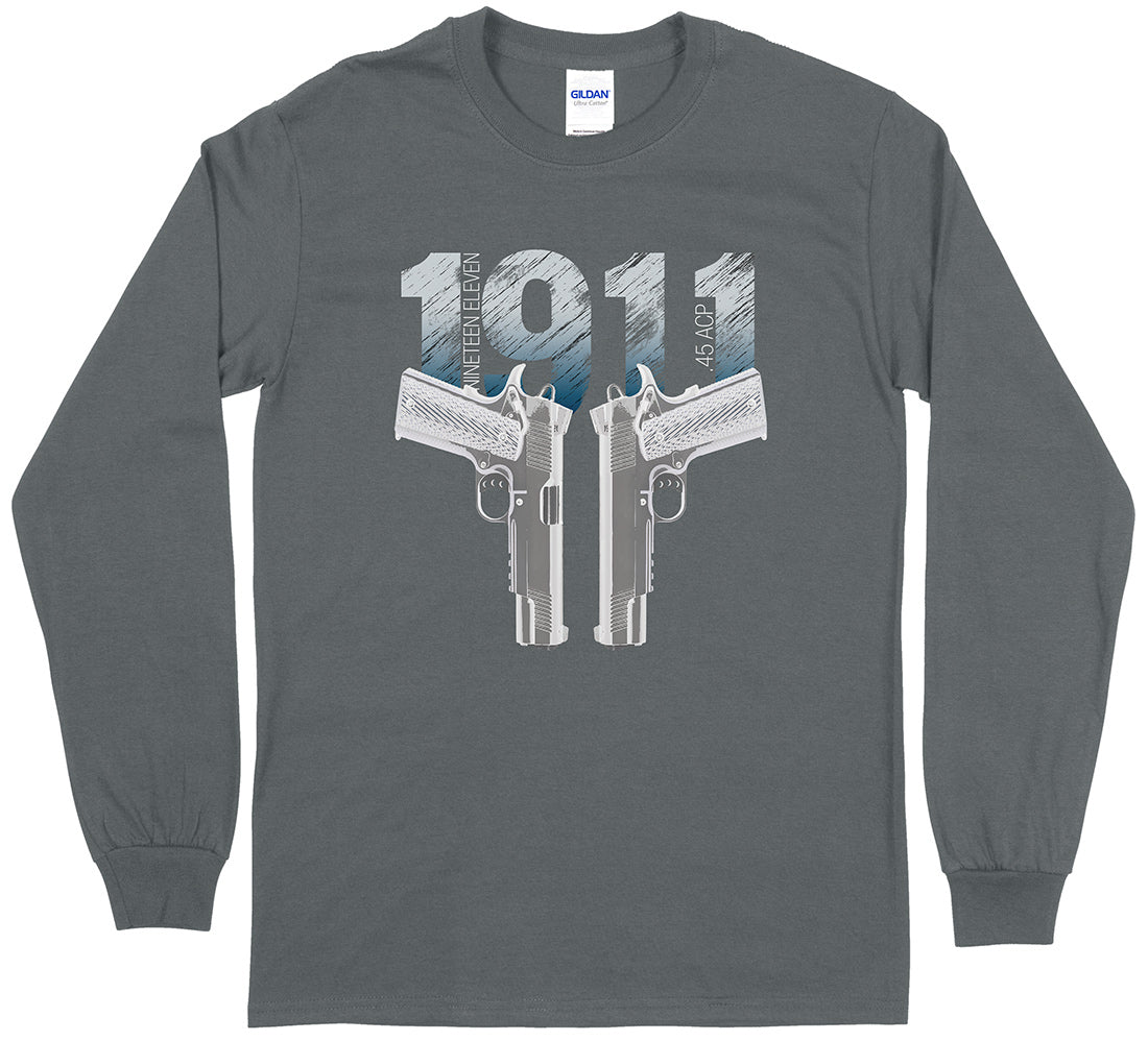 Colt 1911 Handgun Men's Long Sleeve T-Shirt – TheGunCity.com