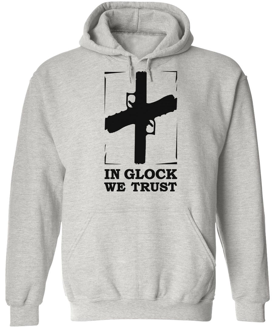 In Glock We Trust Men's Hoodie – TheGunCity.com