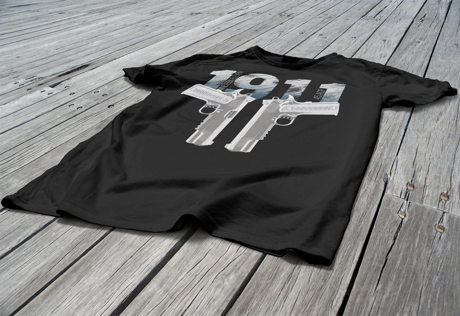 Colt 1911 Handgun Men's T-Shirt – TheGunCity.com