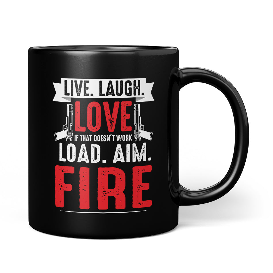 Live. Laugh. Love... Mug – TheGunCity.com